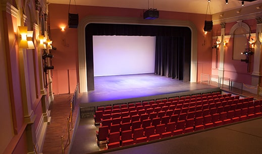 Inside the theatre - Clocktower Centre