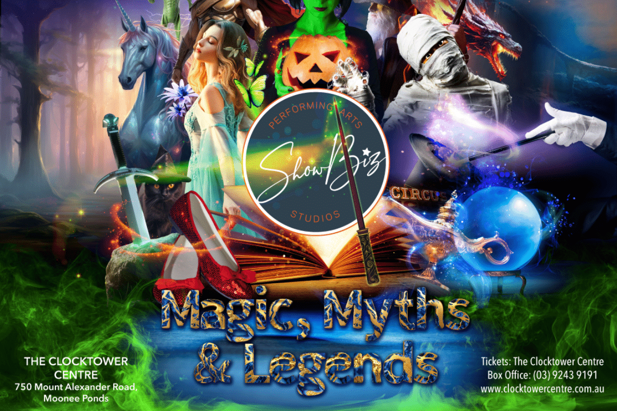 ShowBiz Performing Arts Studios – Magic, Myths & Legends - Clocktower ...