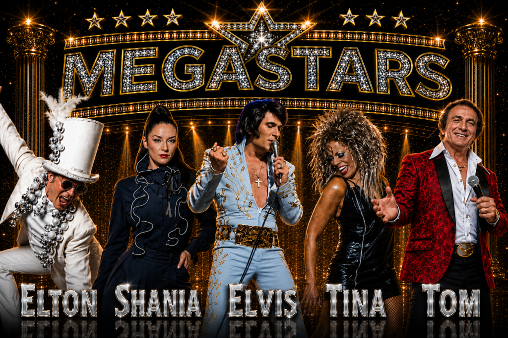 MEGASTARS - Live in Concert - Clocktower Centre